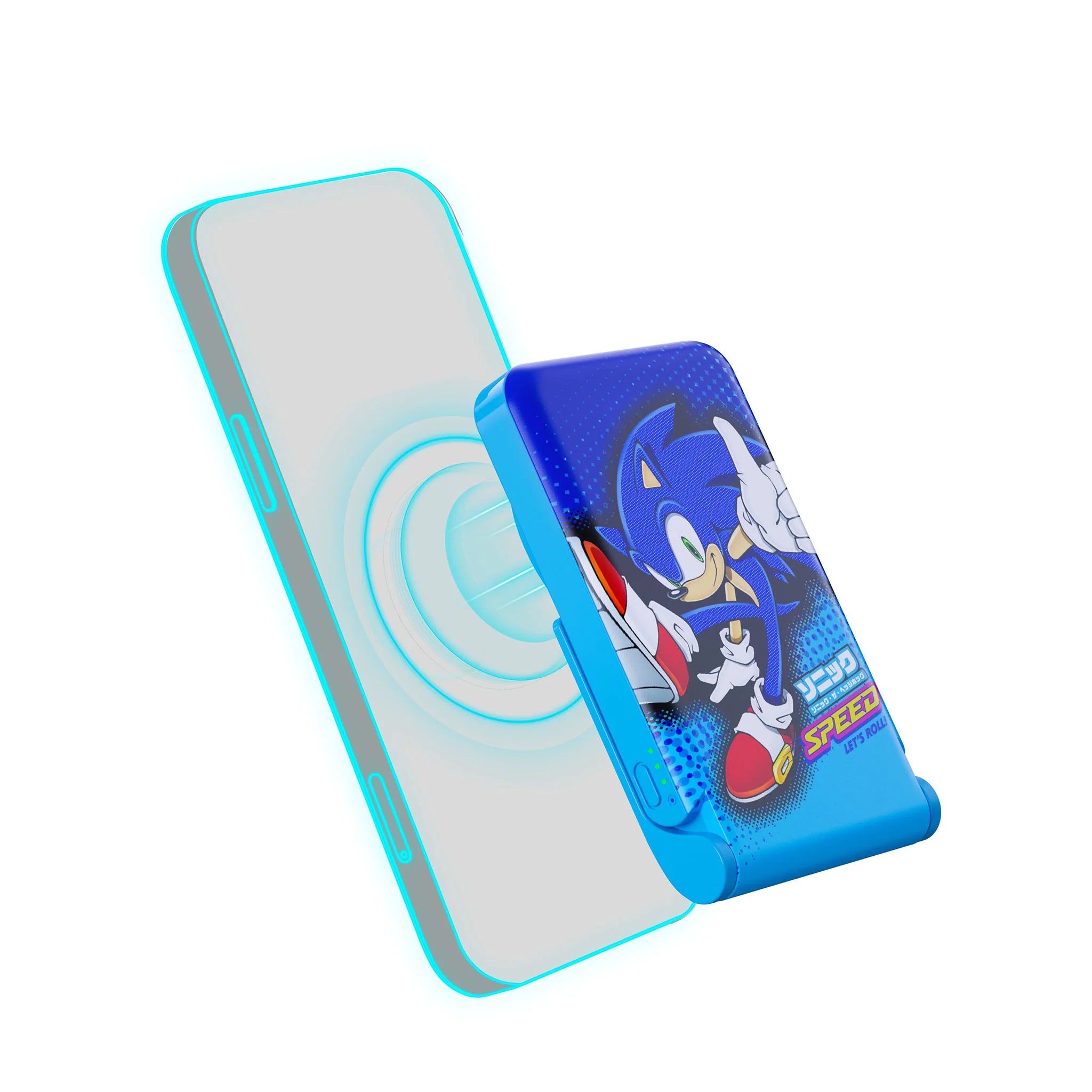 SONIC THE HEDGEHOG MAGNETIC WIRELESS POWER BANK – Games Time Aversa