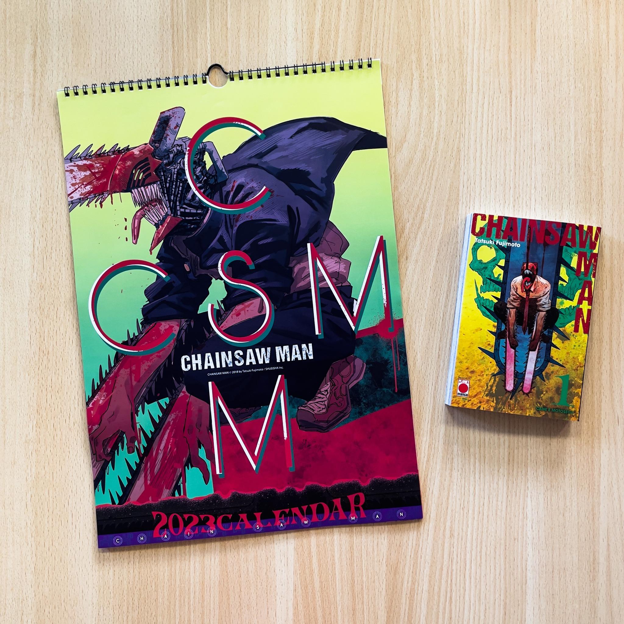CHAINSAW MAN CALENDAR 2023 + 1 VARIANT – Games Time Aversa